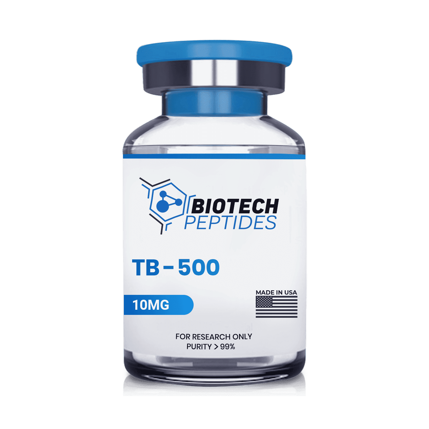 Buy TB-500 (Thymosin Beta-4) Peptide (10mg) - BiotechPeptides