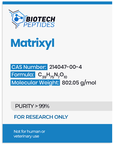 Matrixyl Peptide: Potential impacts on cellular aging & wound repair