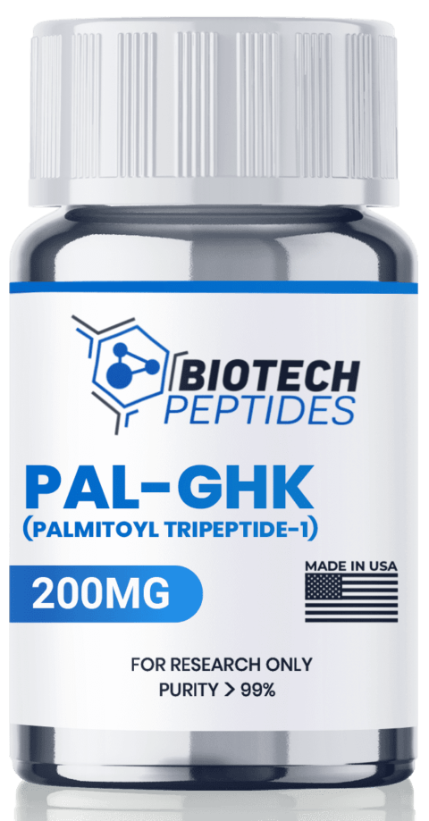 Buy Pal-GHK (Palmitoyl Tripeptide-1) (200mg) - BiotechPeptides